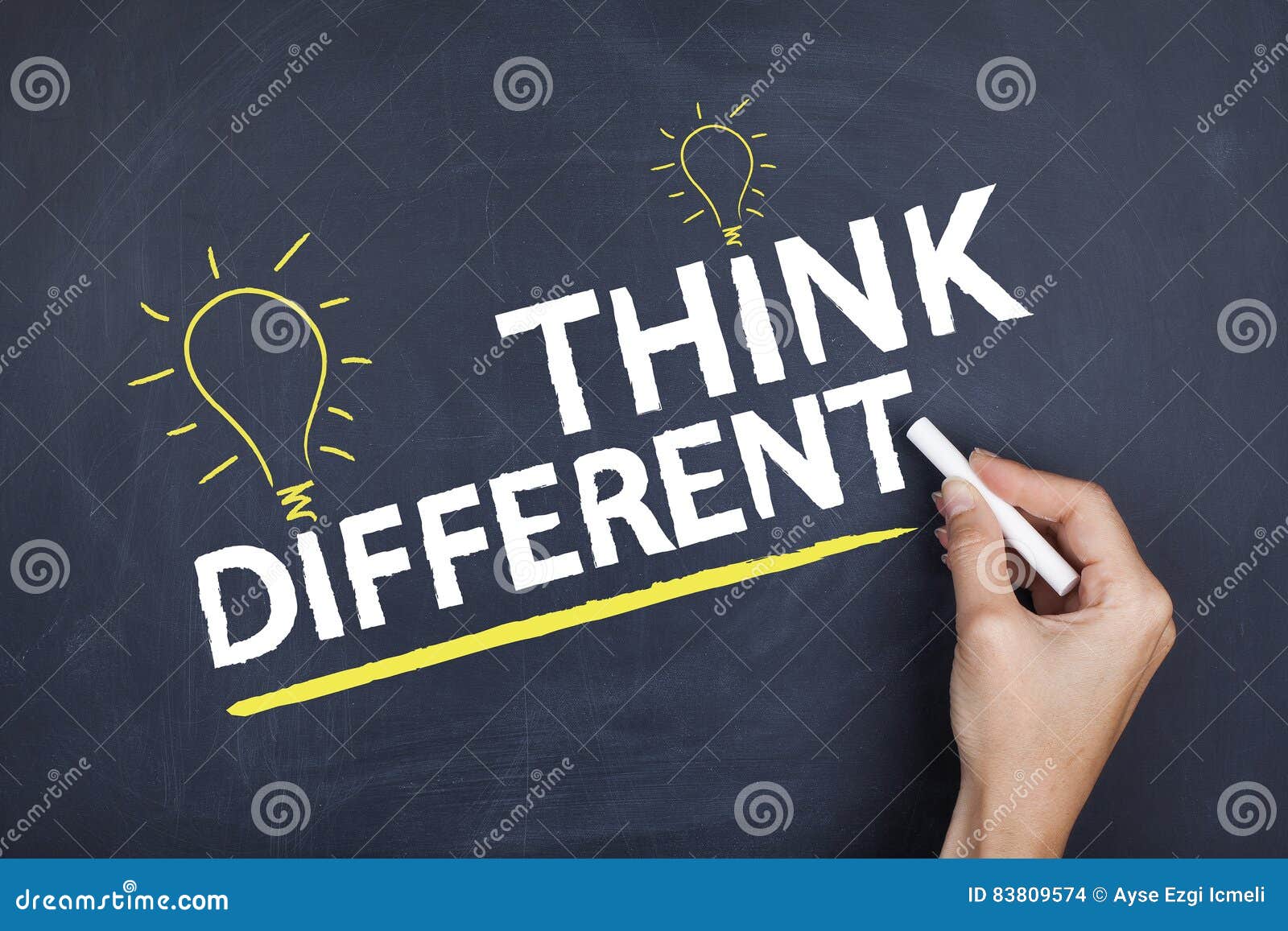 Creative Thinking stock photo. Image of bulb, lightbulb - 83809574