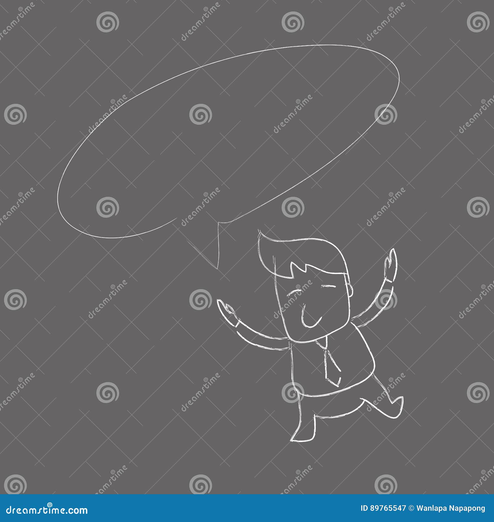 Creative Thinking Vector Cartoon Stock Vector - Illustration of ...
