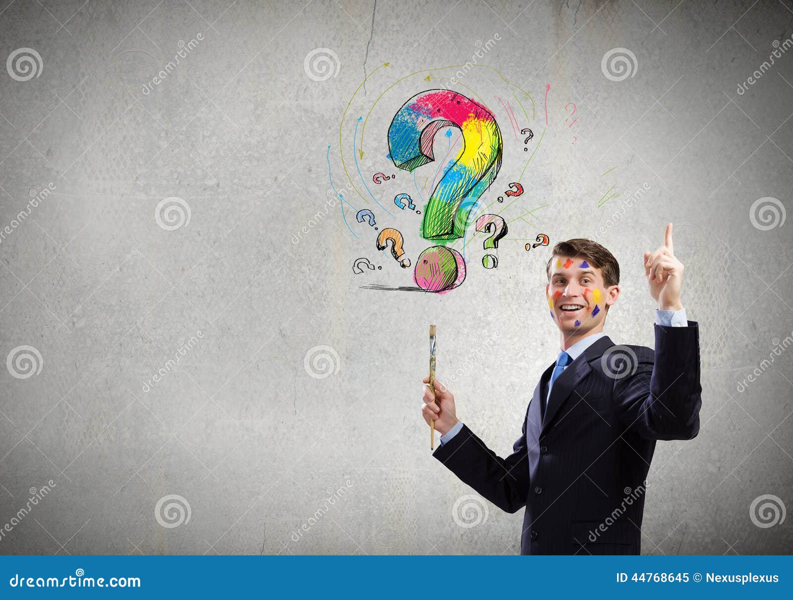 Creative thinking stock image. Image of freshness, fantasy - 44768645