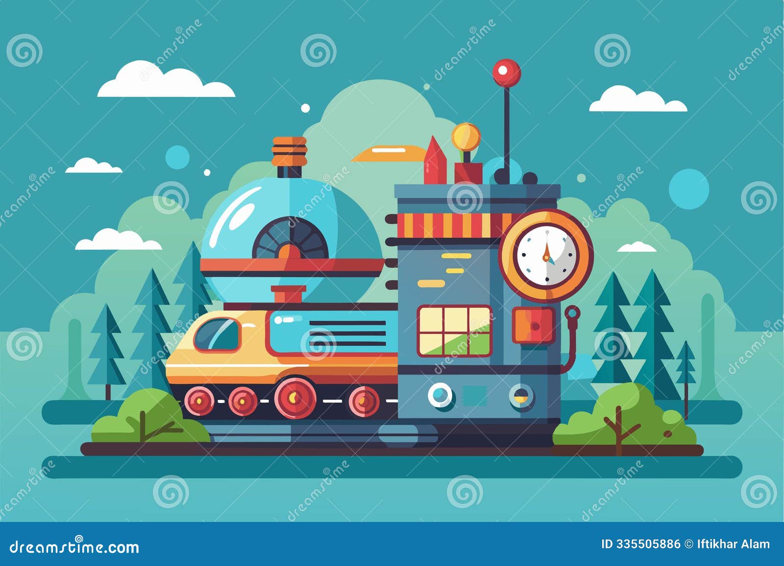 A Creative Time Machine Blends Retro Aesthetics with Modern Design ...