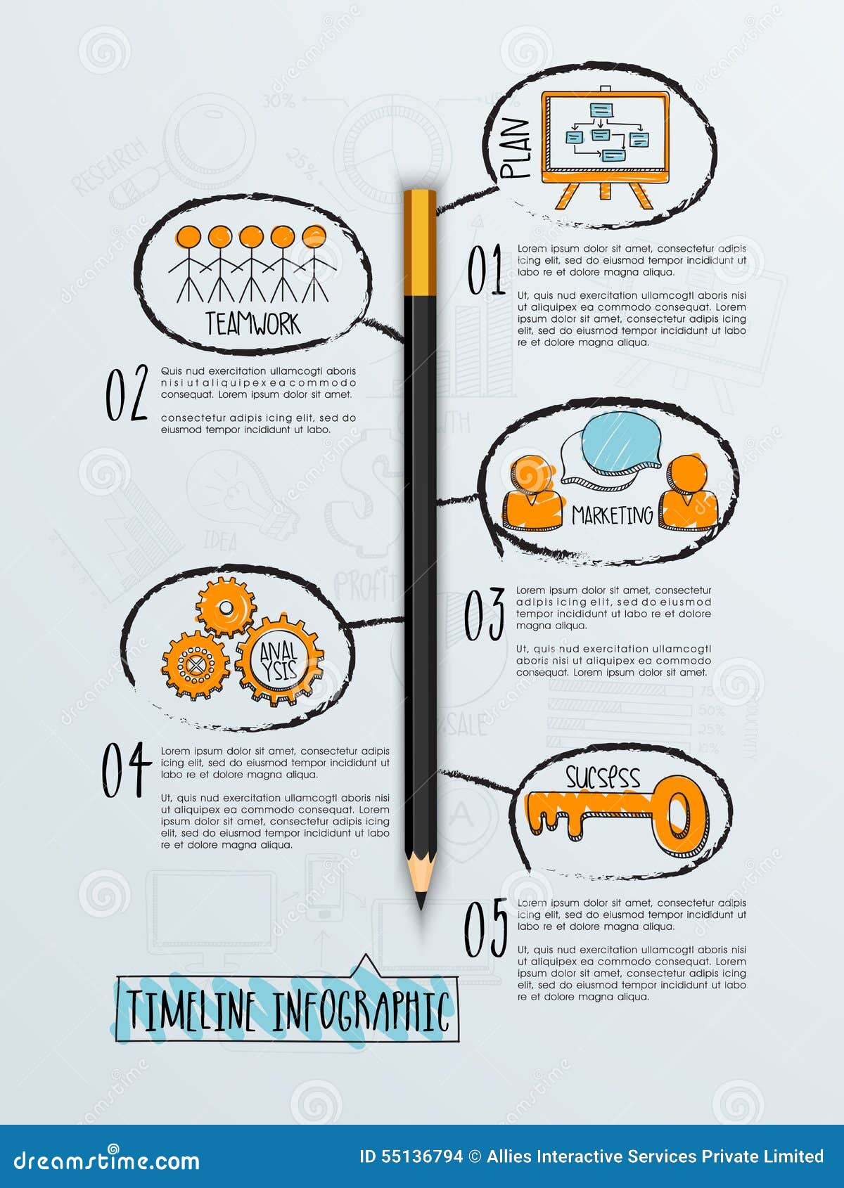 Creative Timeline Infographic Template Layout. Stock Illustration ... Creative Timeline Infographic Template Layout. Stock Illustration ...