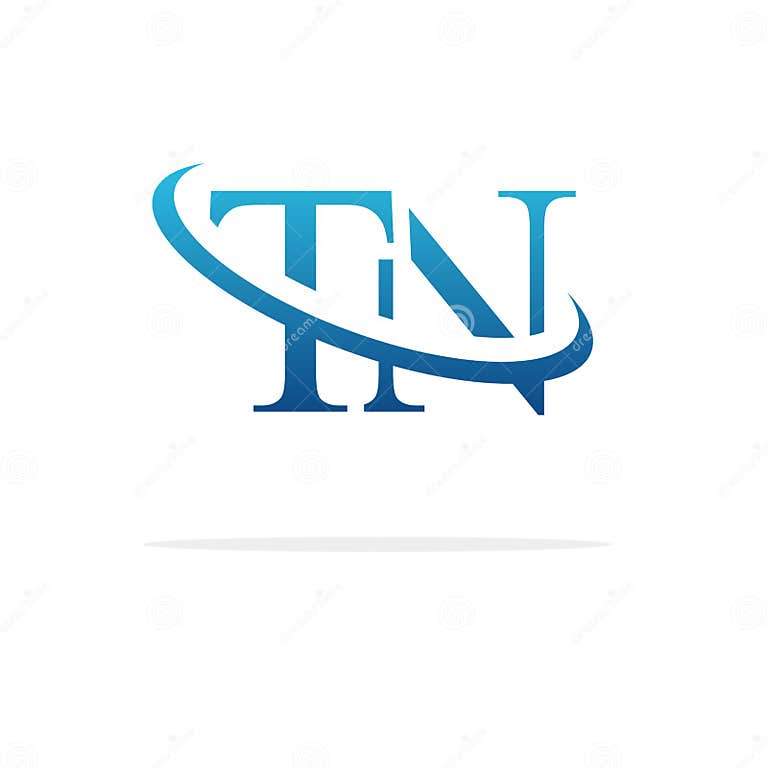 Creative TN Logo Icon Design Stock Vector - Illustration of alphabet ...