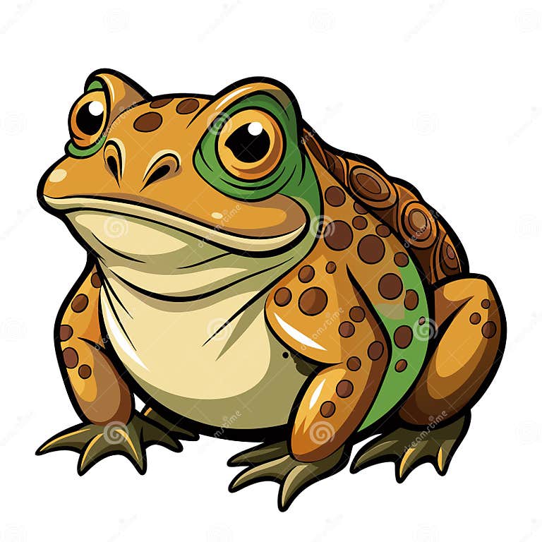 Creative Toad Vector Art for Unique Projects Stock Vector ...