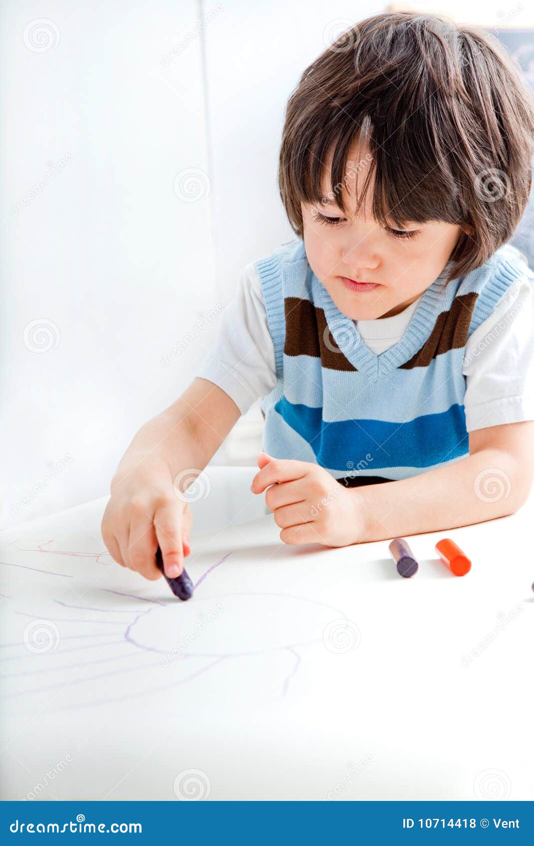 Creative Toddler Boy stock photo. Image of happiness - 10714418