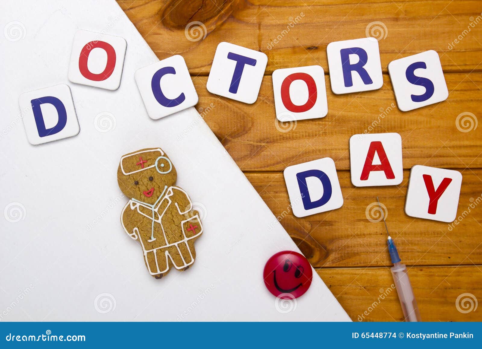 Creative on Topic of Day Doctor Stock Photo - Image of syringe, dark ...
