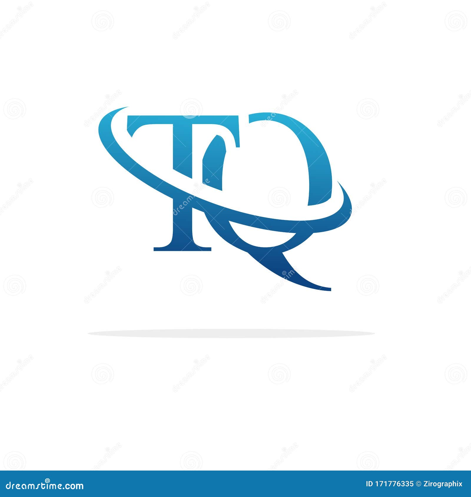 Creative TQ Logo Icon Design Stock Vector - Illustration of clean ...