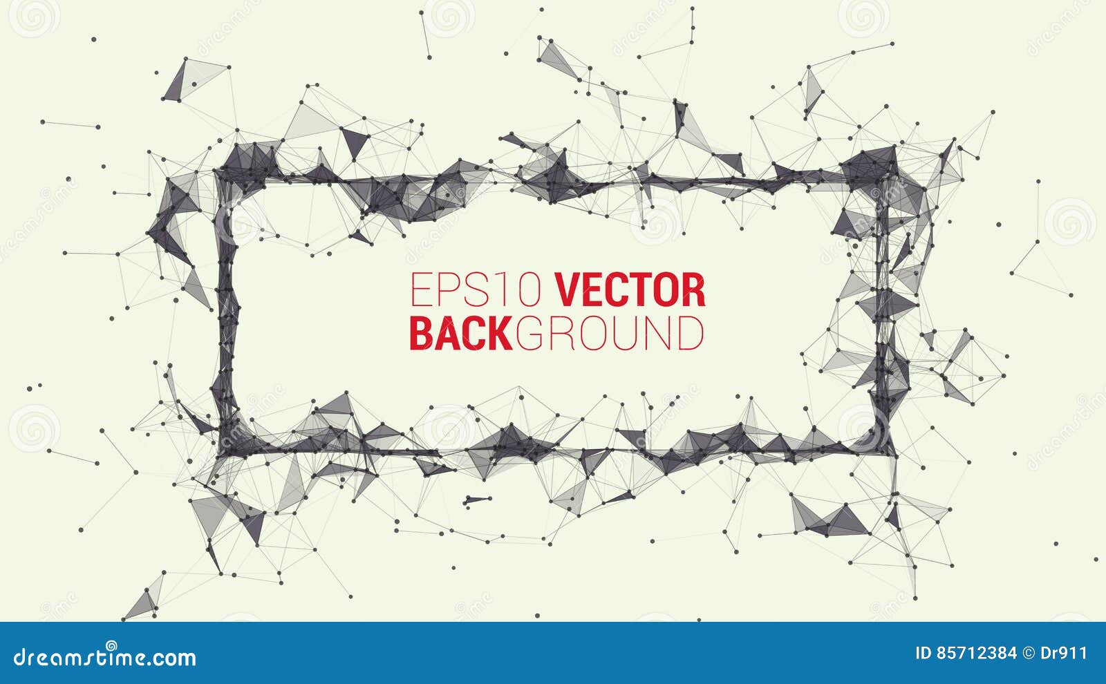 Creative Triangle Frame stock vector. Illustration of element - 85712384