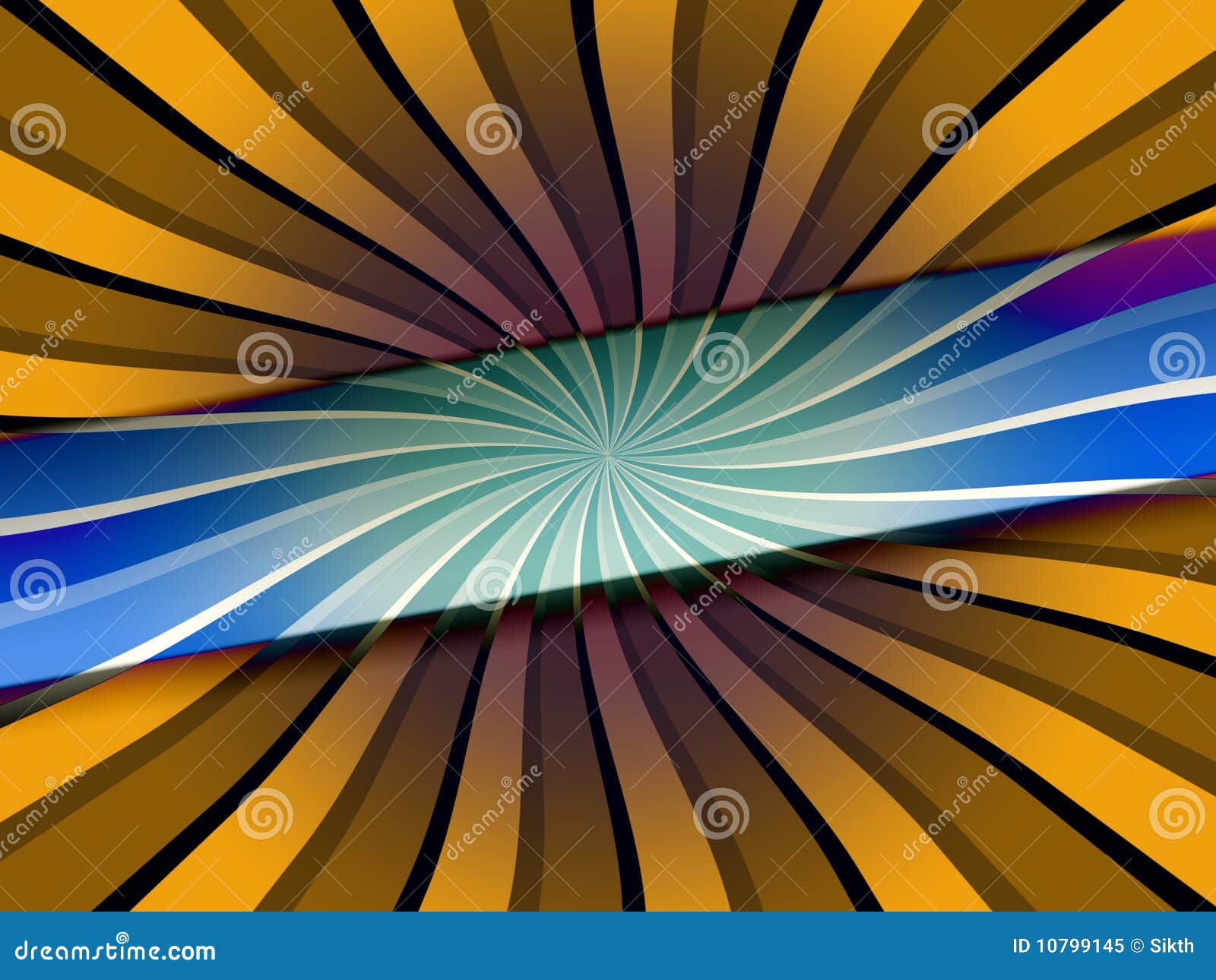 Creative Twisted Background Stock Illustration - Illustration of ...