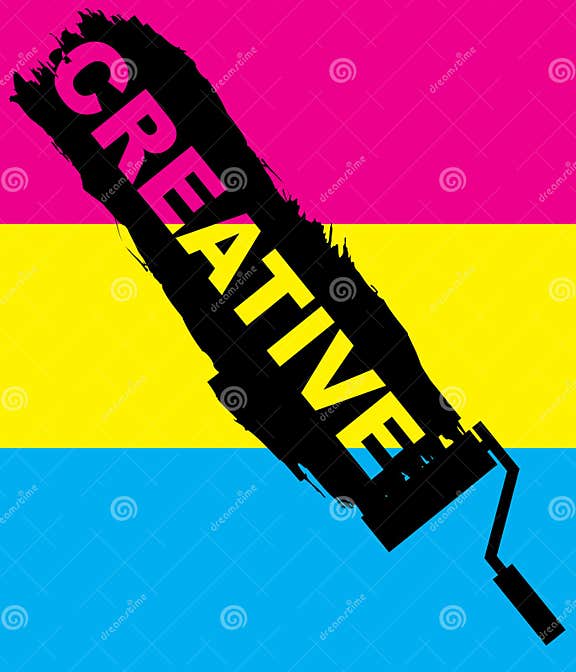 Creative type stock vector. Illustration of creative, clip - 9594103