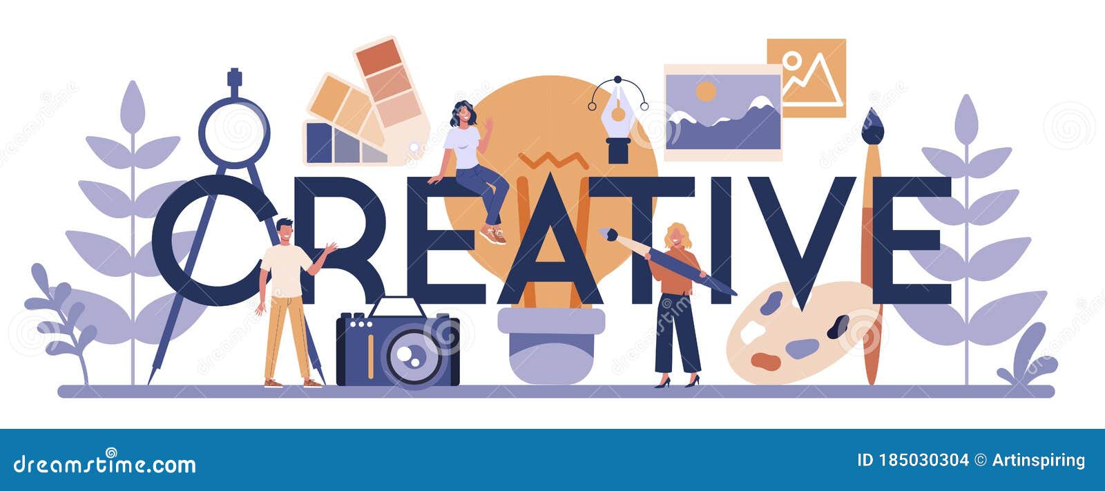 Creative Typographic Poster Hand Drawing In The Form Of Quotes And ...