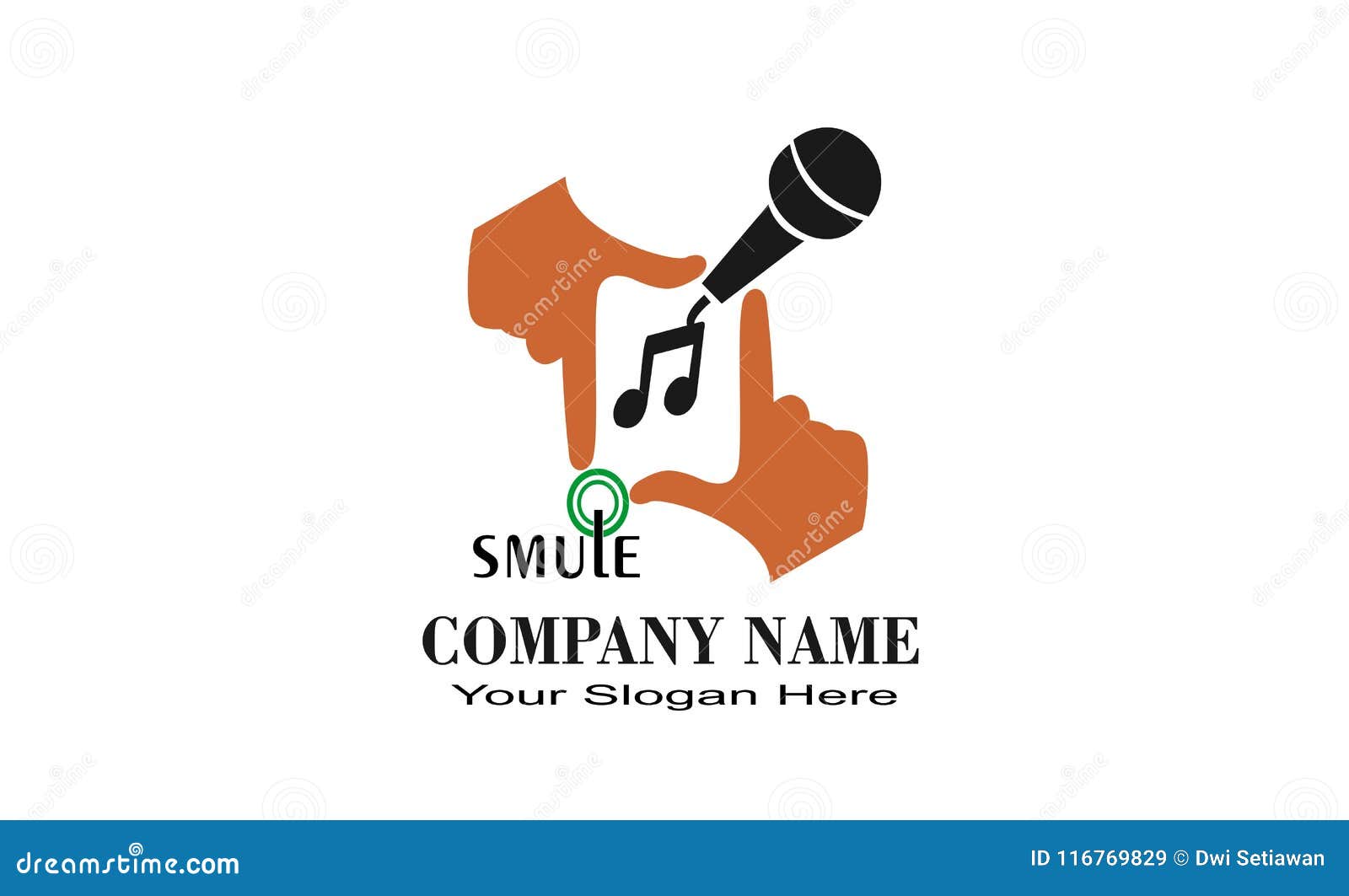 Creative Unique Smule Design Logo Stock Vector - Illustration of logo ...