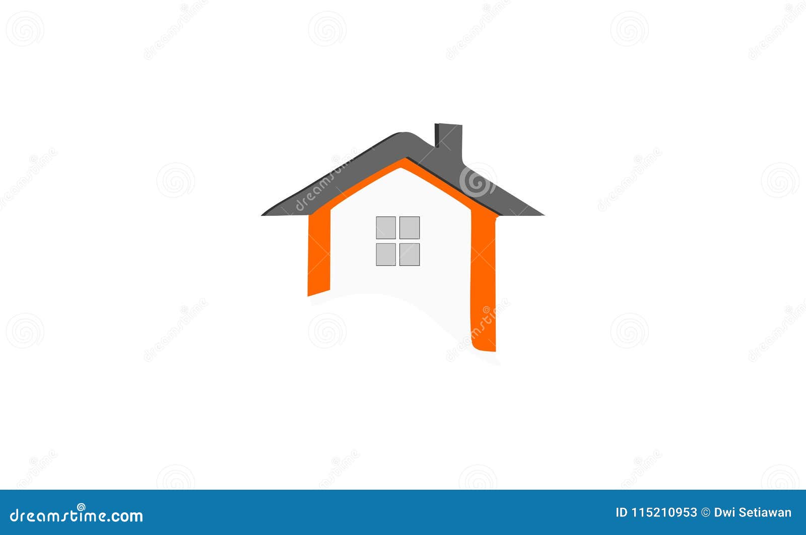 Creative Unique Home Logo Design Stock Vector - Illustration of ...