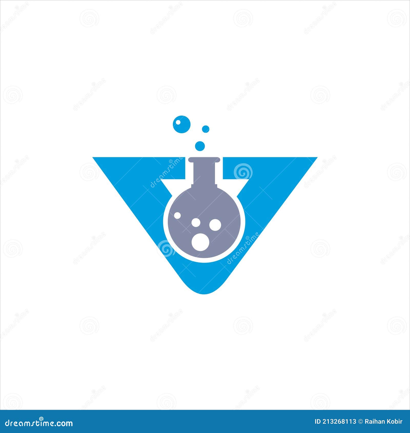 This is a Creative and Unique Lab Logo Design Stock Vector ...