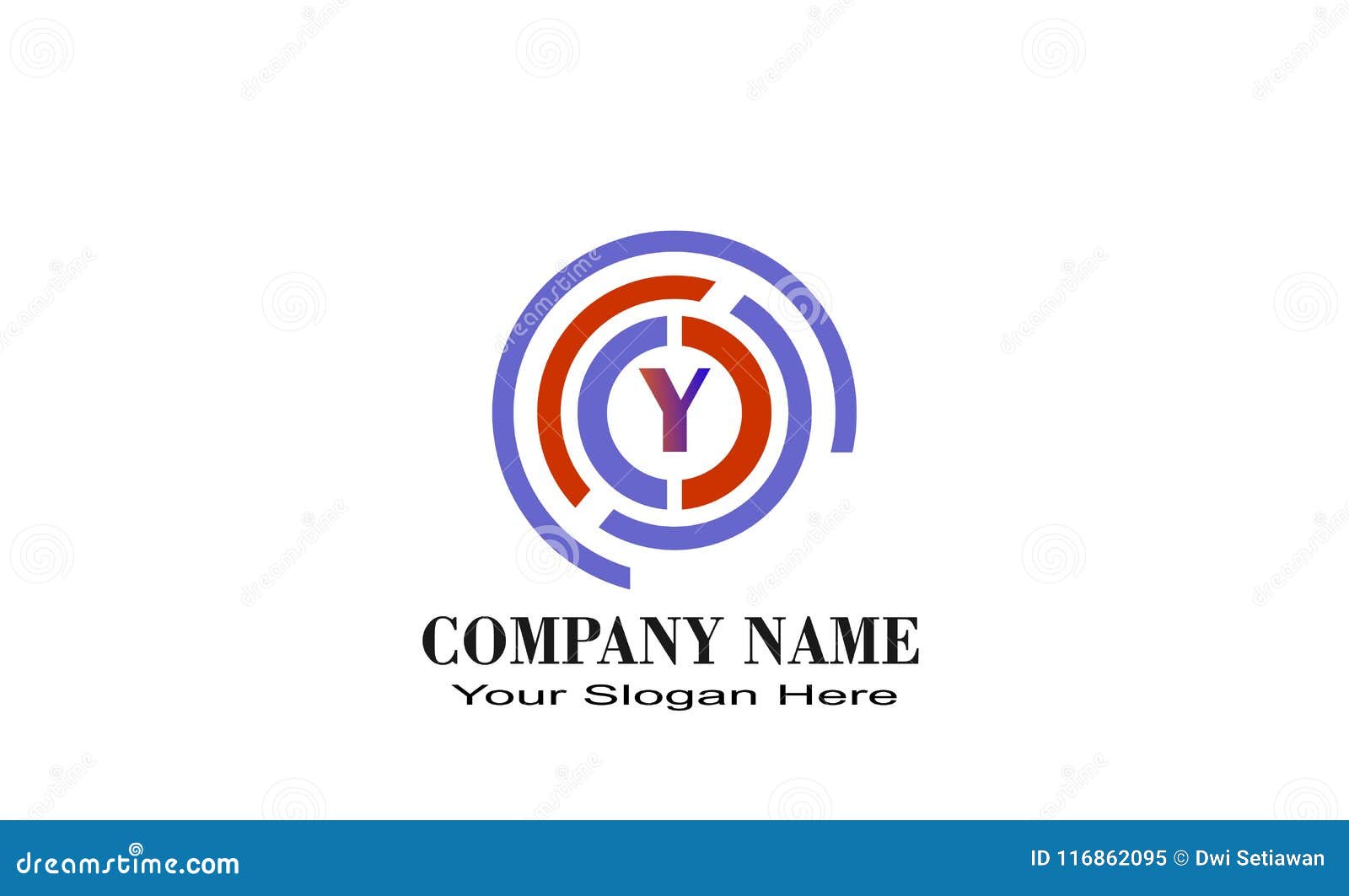 Creative Unique Letter Y Design Logo Stock Vector - Illustration of ...