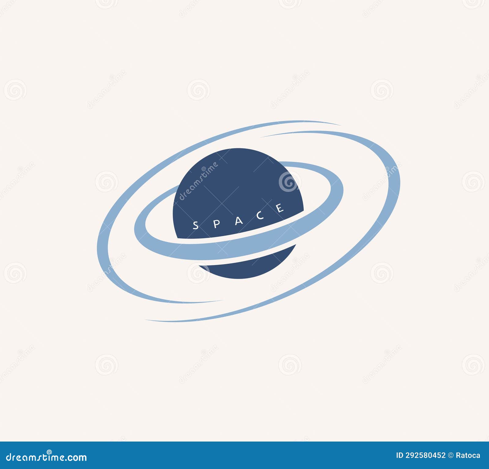 Creative universe symbol stock vector. Illustration of sign - 292580452