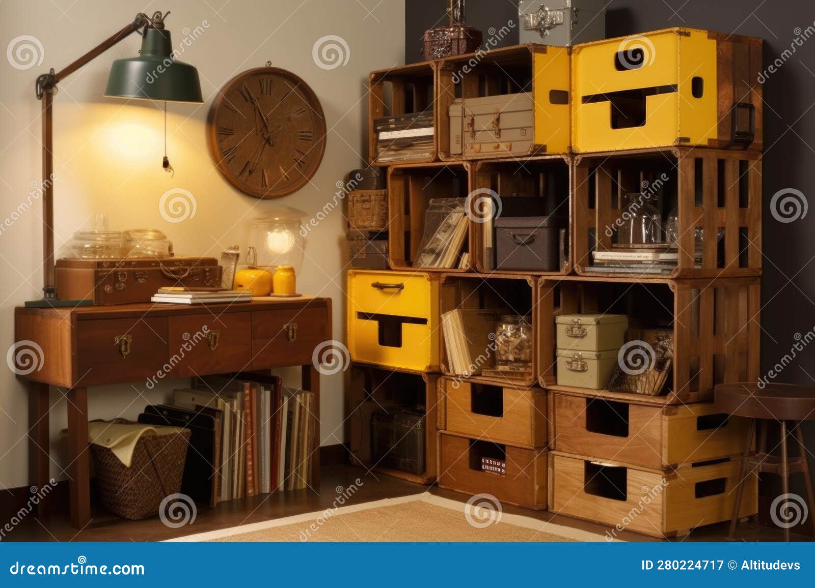 Creative Use of Storage Containers and Crates To Create Interesting and ...
