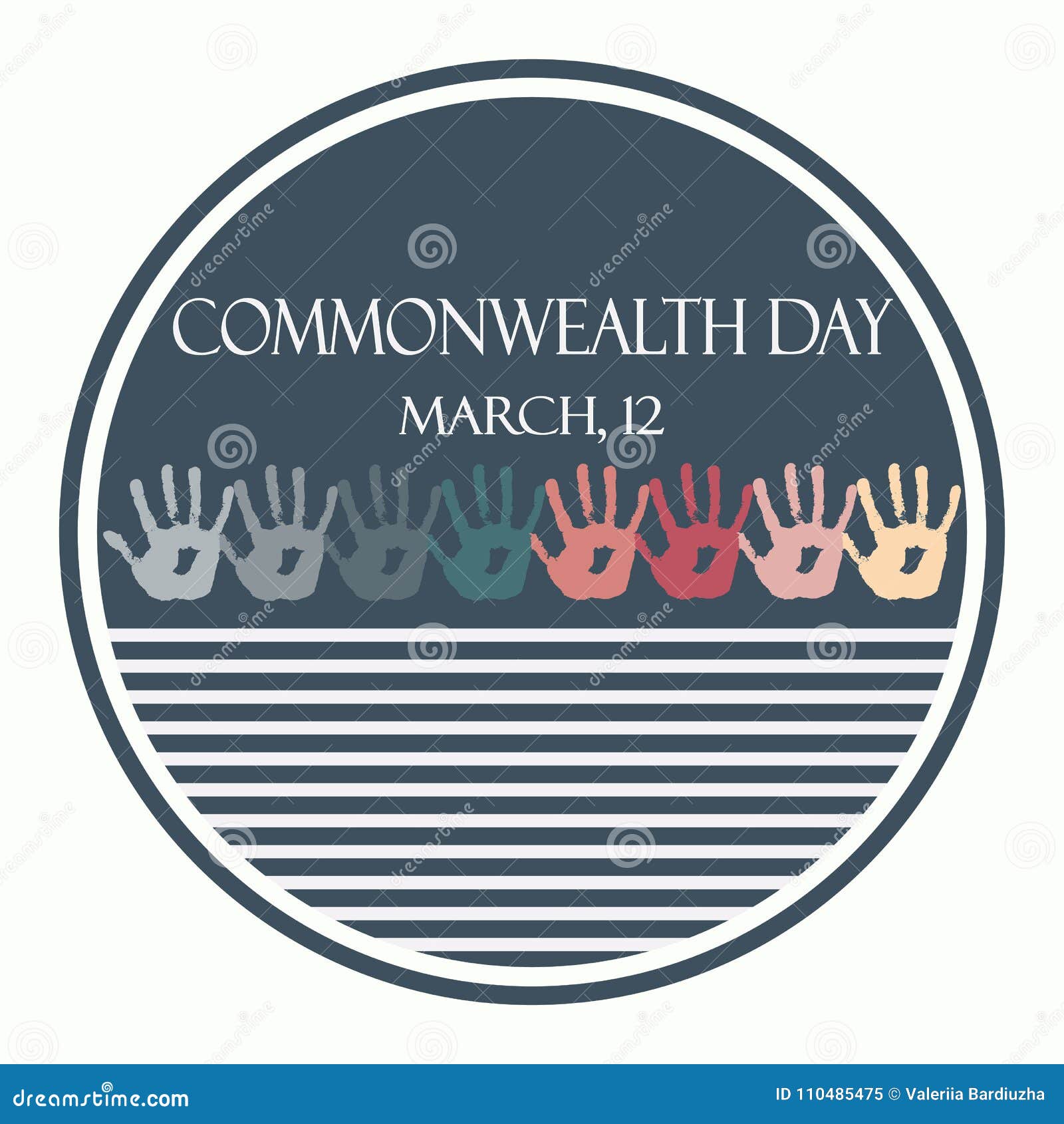 Creative Vector Abstract for Commonwealth Day. Stock Vector ...