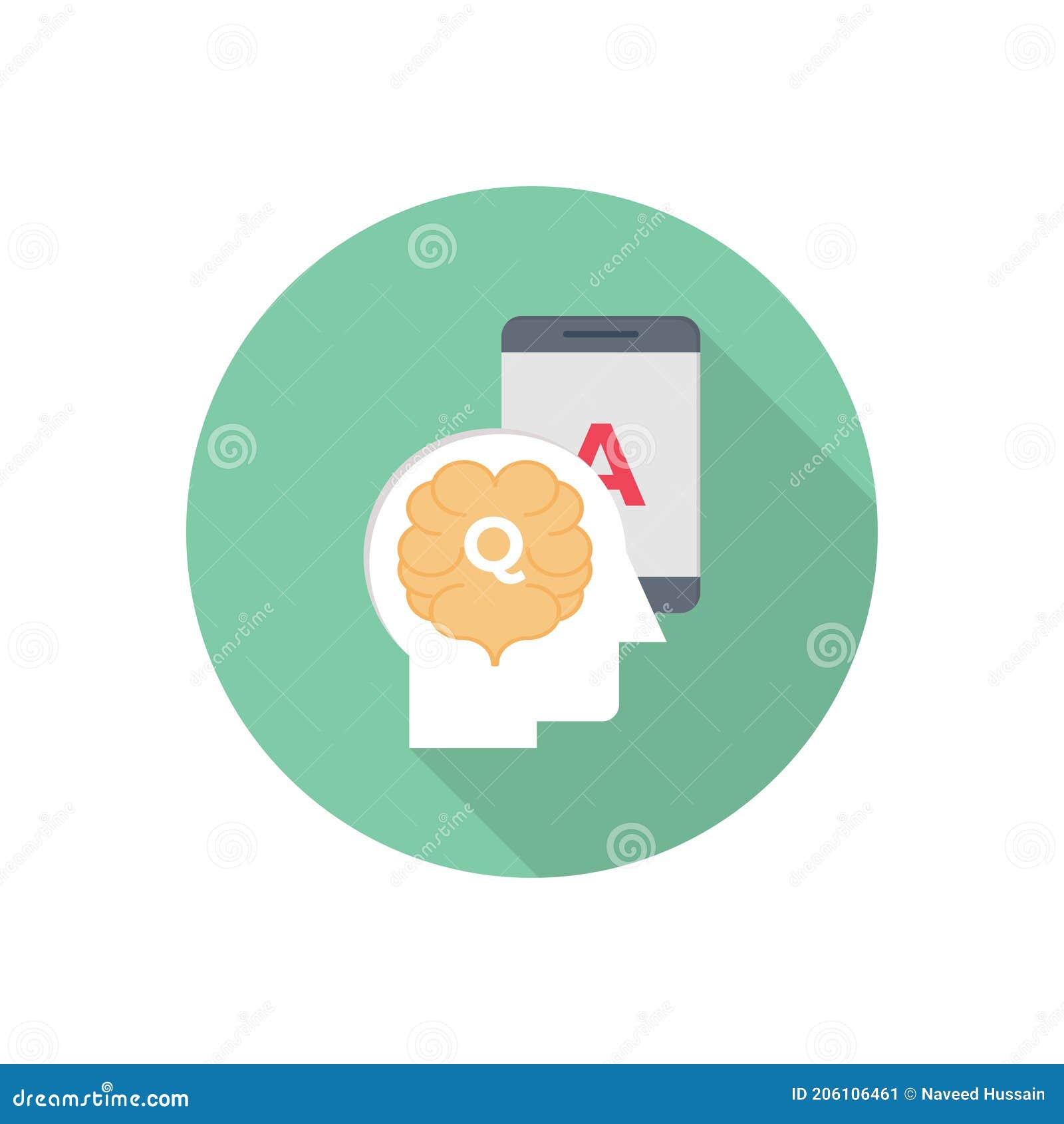 Creative stock vector. Illustration of line, business - 206106461