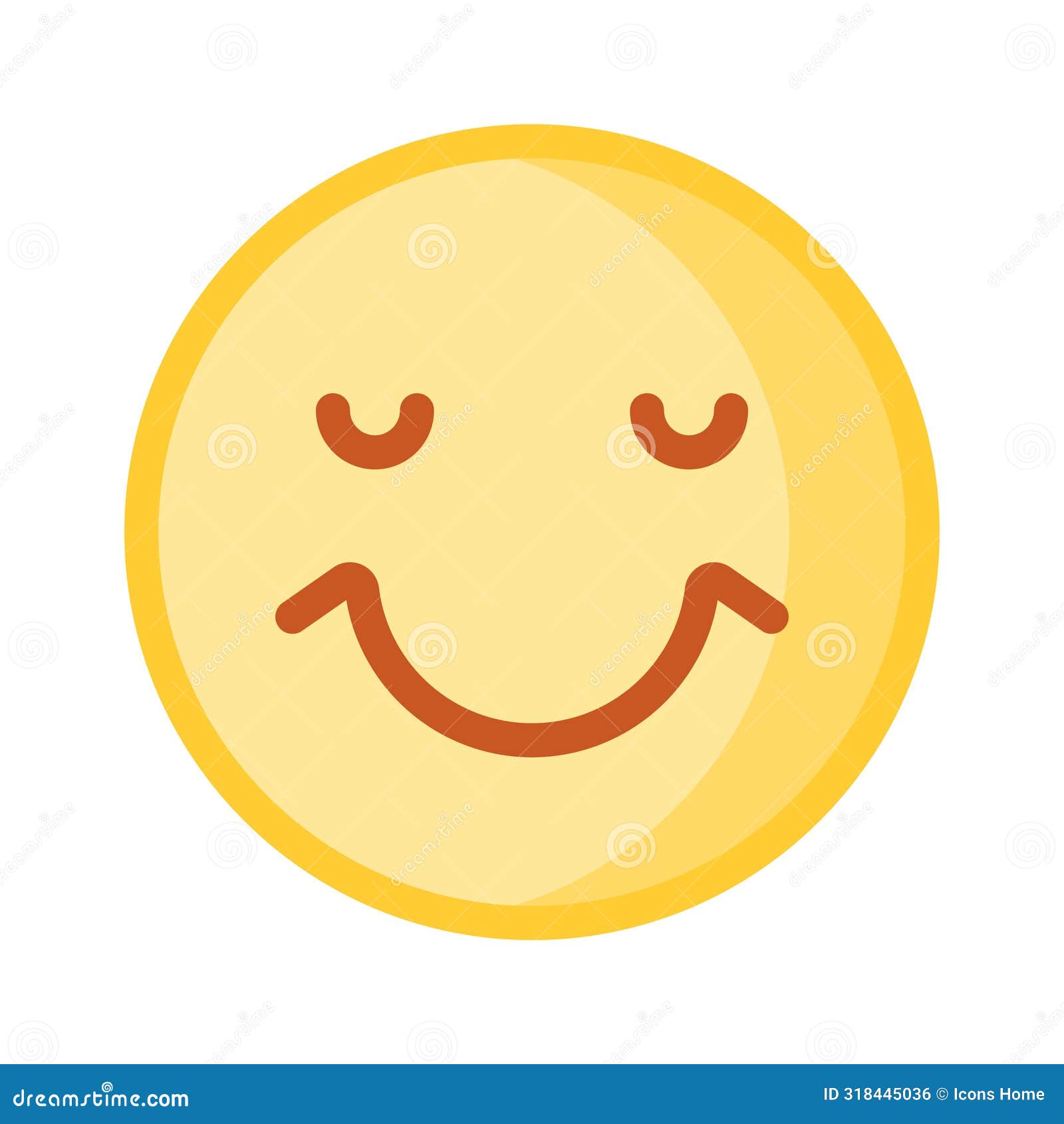 Creative Vector of Happy Face Emoji in Modern Style Stock Vector ...