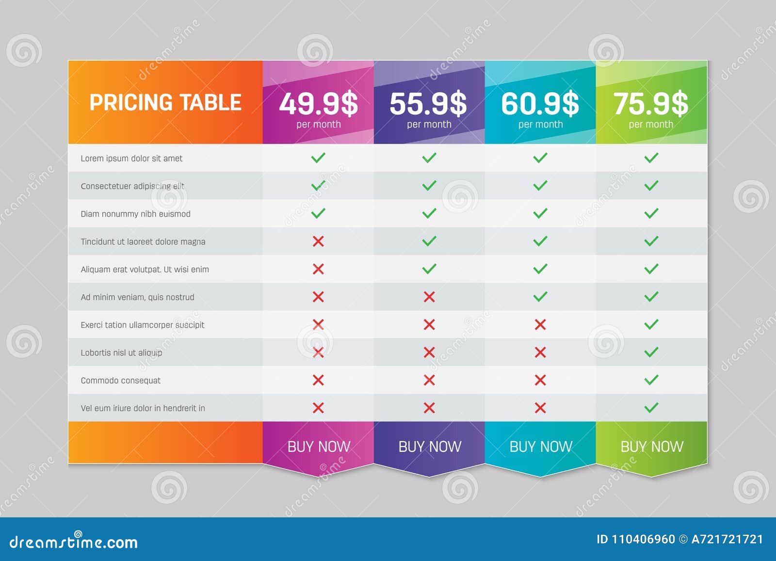 Simple Comparison Design - Design Talk