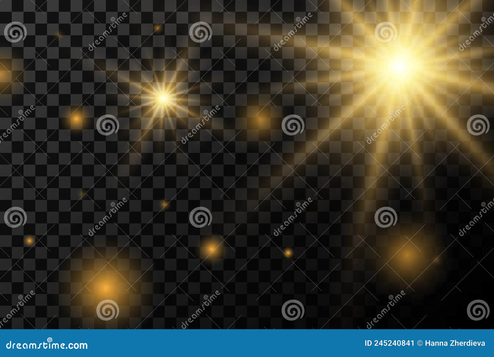 Creative Vector Illustration of Explosion of Stars, Glitter and Dust ...