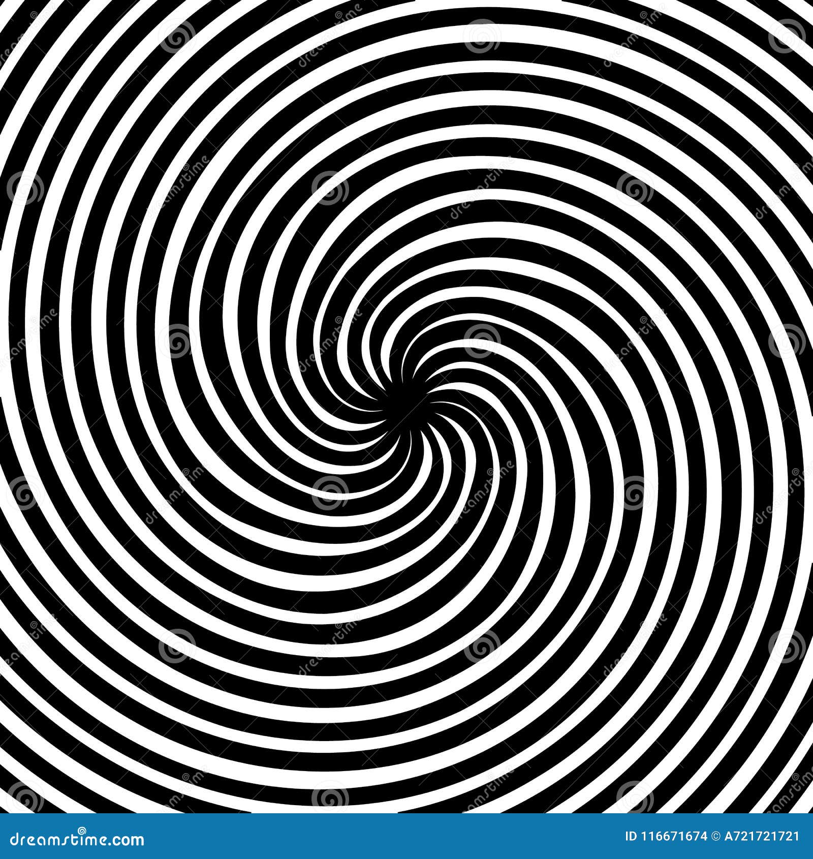 Creative Vector Illustration of Hypnotic Psychedelic Spiral. Art Design ...