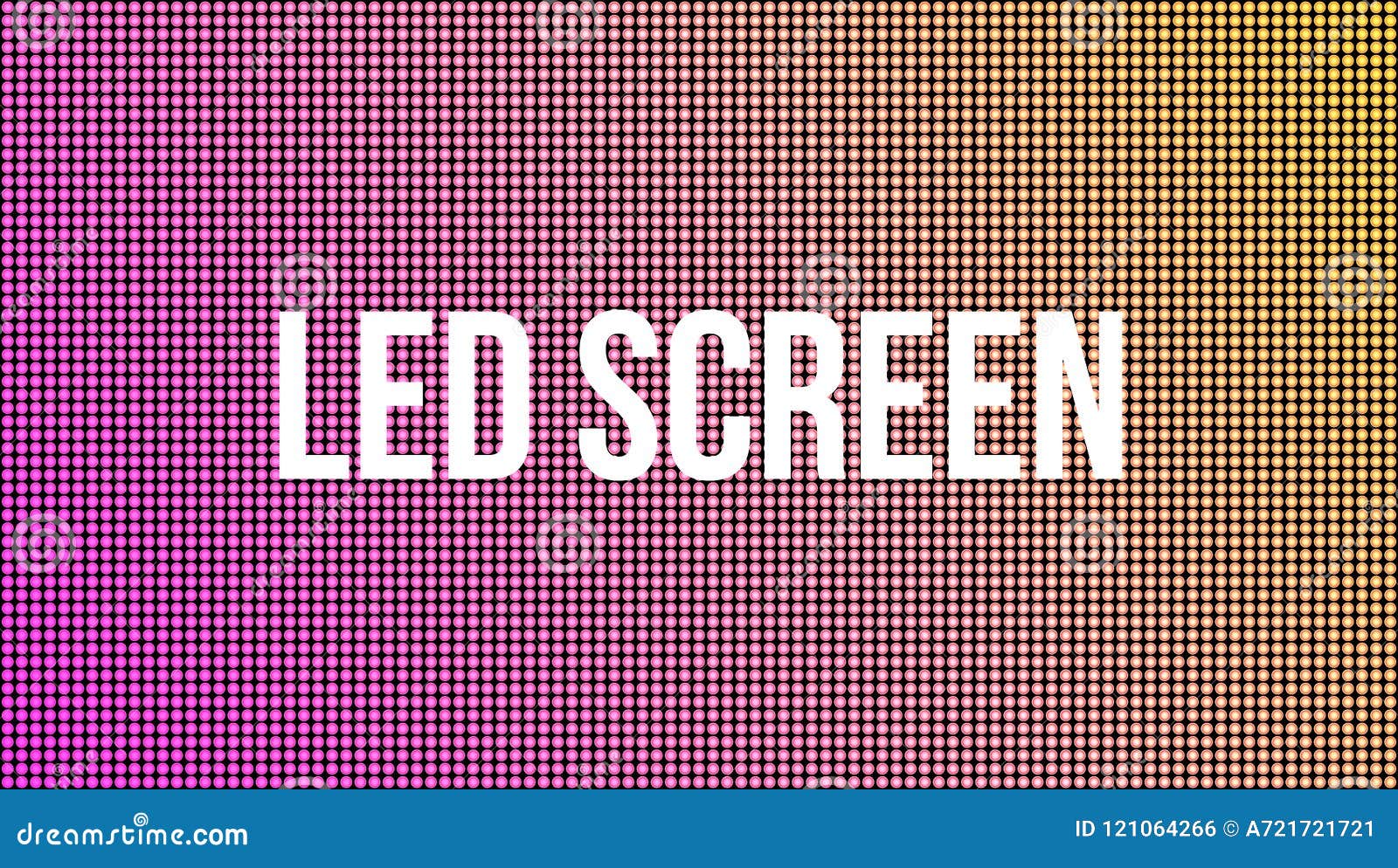 Creative Vector Illustration Of Led Screen Macro Texture Isolated On ...