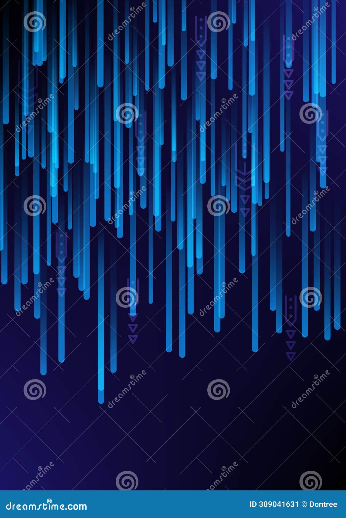 Creative Vector Illustration of Line. Computer Background Art Design ...