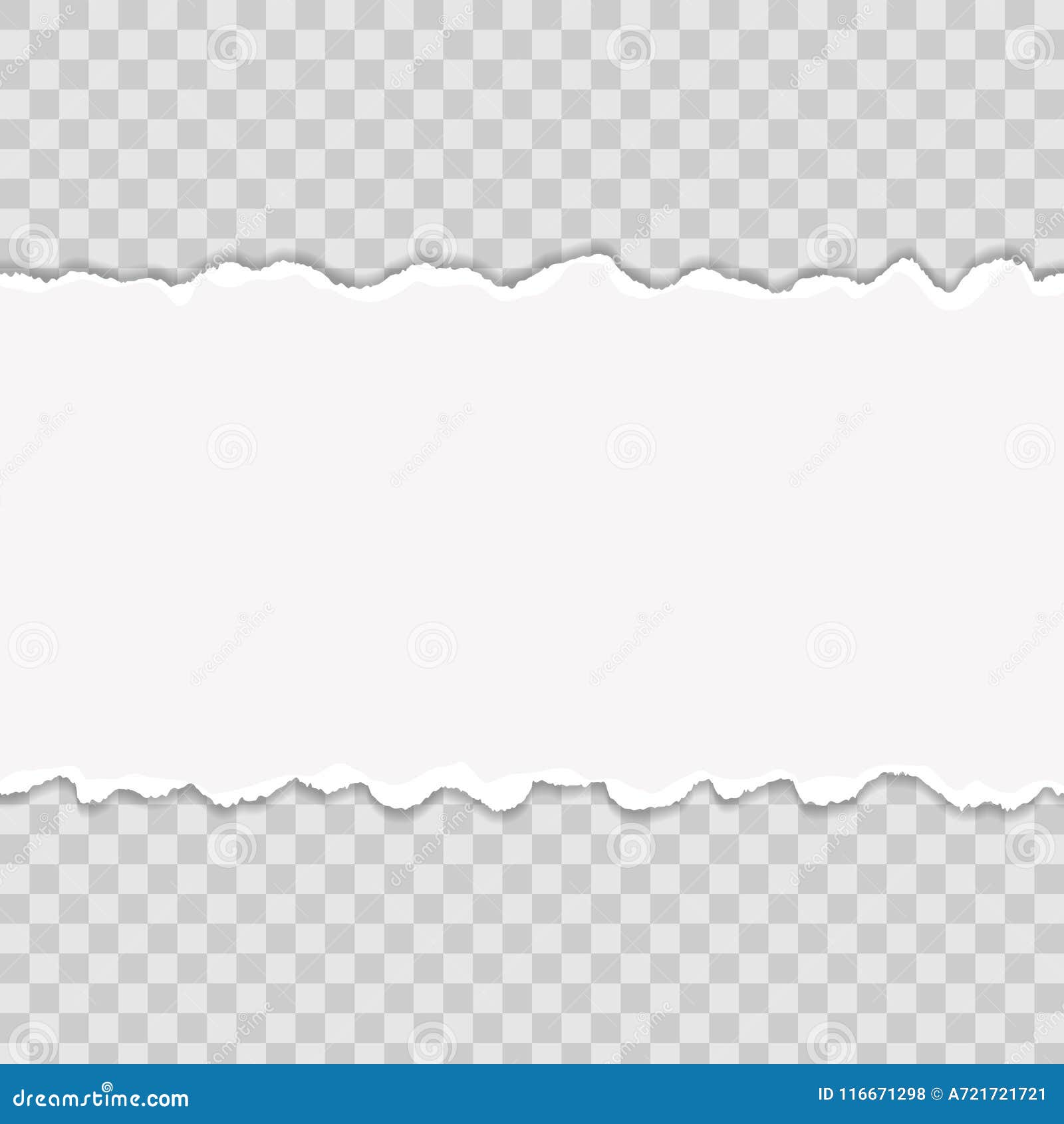 Creative Vector Illustration of Multicolor Torn Paper Edges. Art Design ...