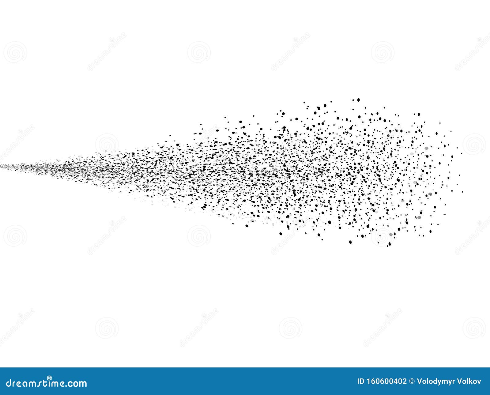 Spray Mist Atomizer. Vector Cosmetic Dust Effect Air Splash Isolated ...