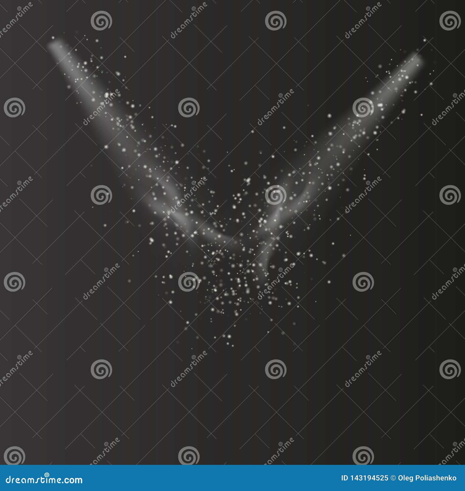 Water spray mist stock vector. Illustration of hazy - 143194525