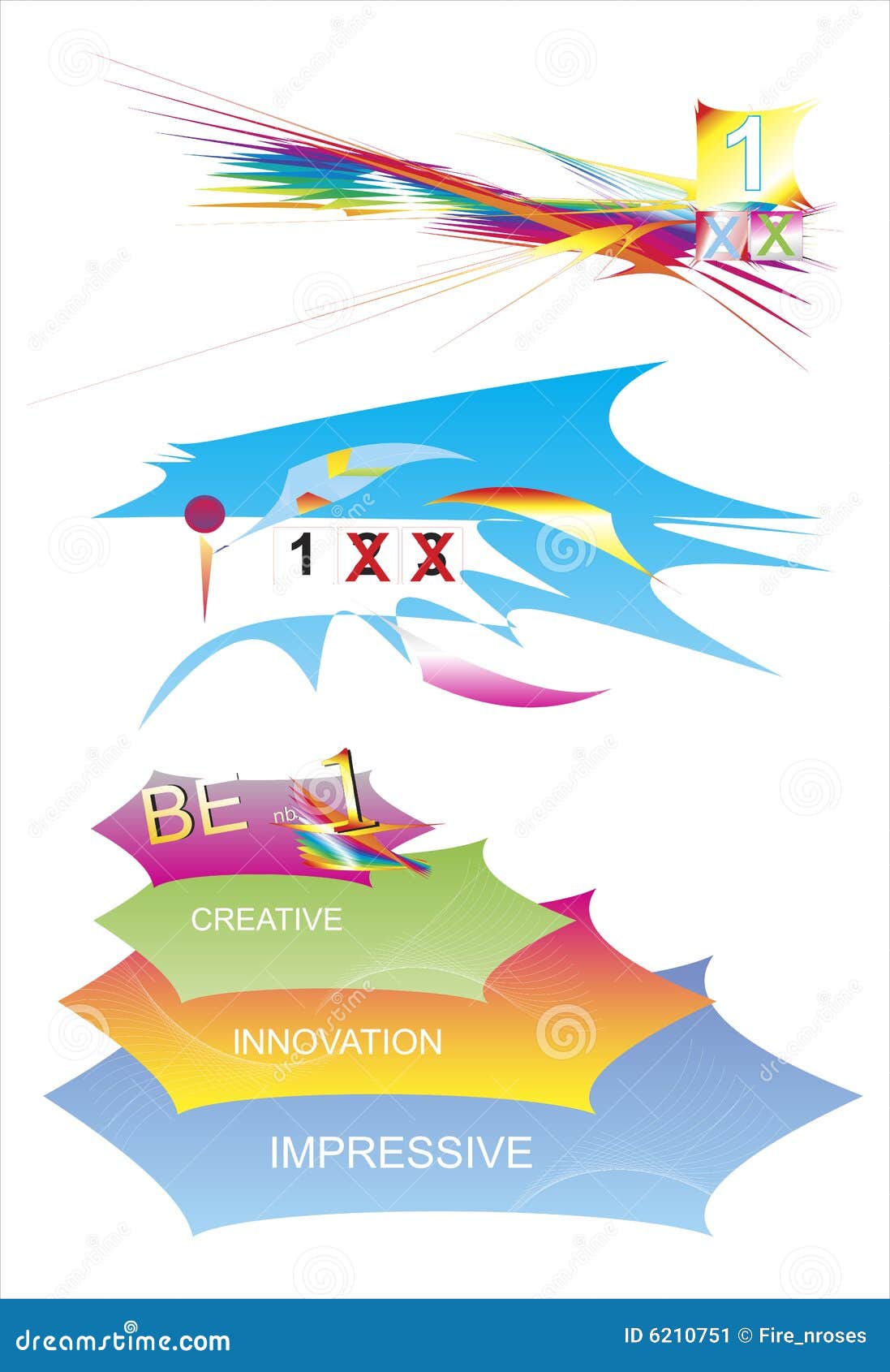 Creative vectors stock vector. Illustration of winner - 6210751