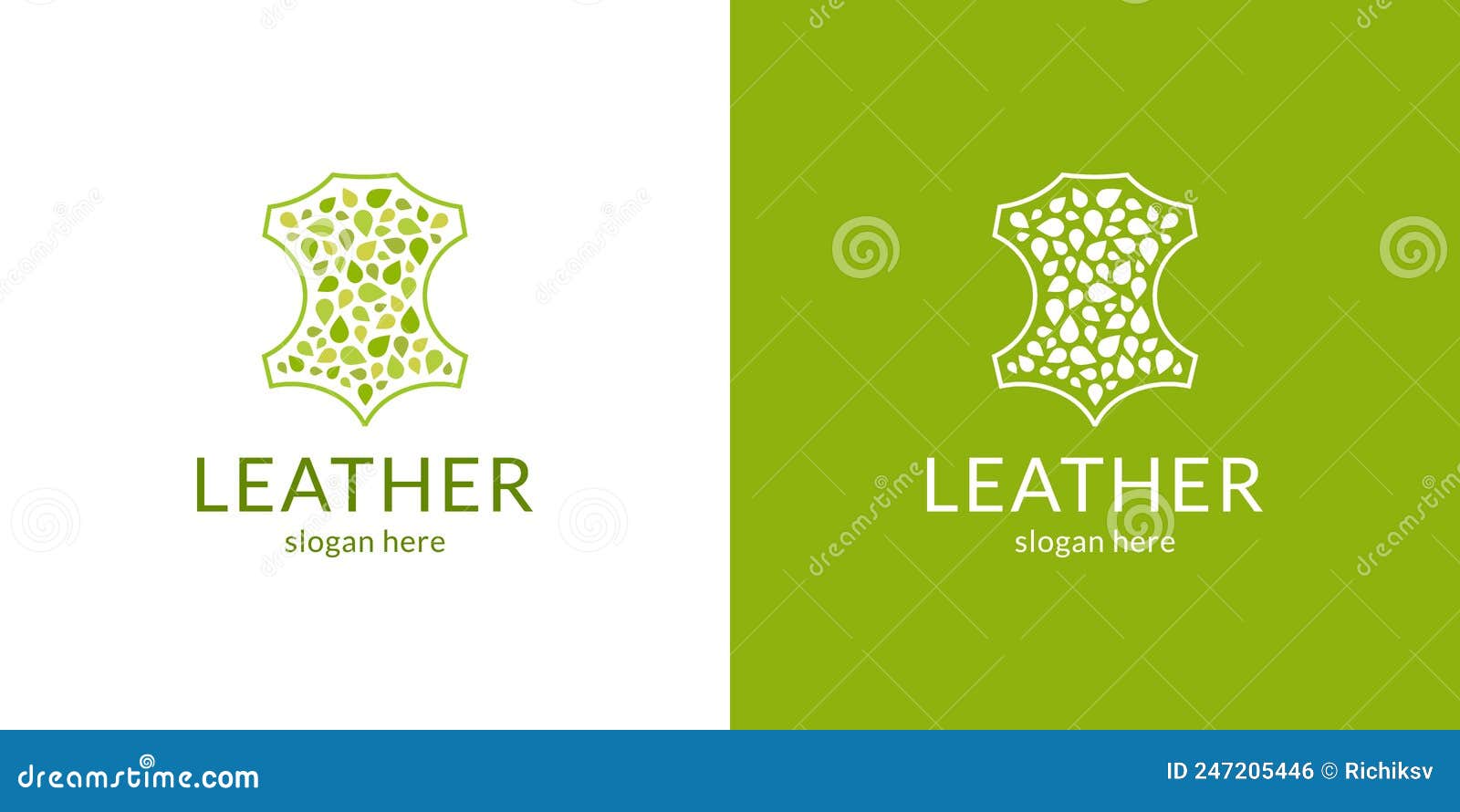 Leather Logo Vector Outline Icon | CartoonDealer.com #126372794