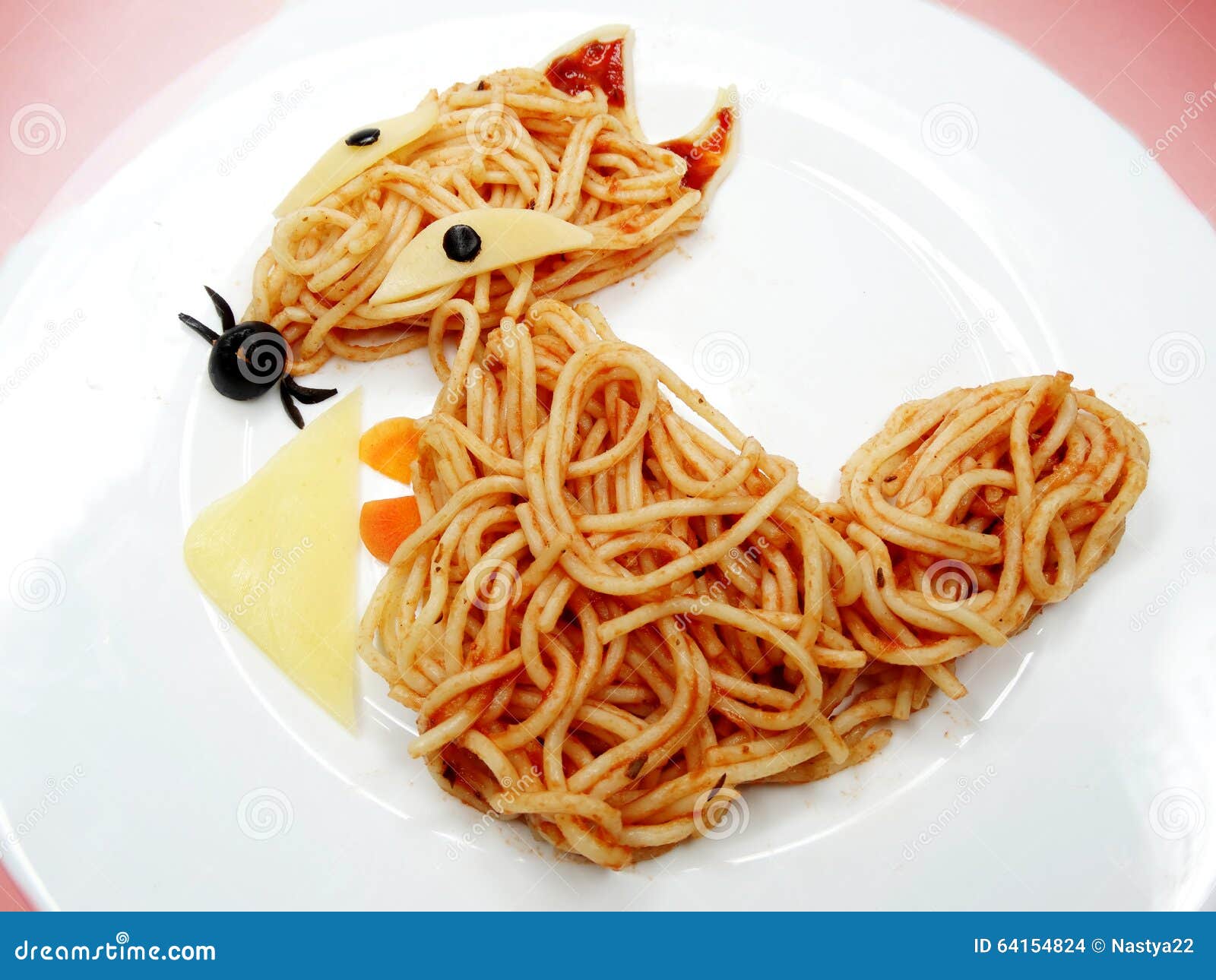 Creative Vegetable Food Dinner Fox Form Stock Photo - Image of funny ...