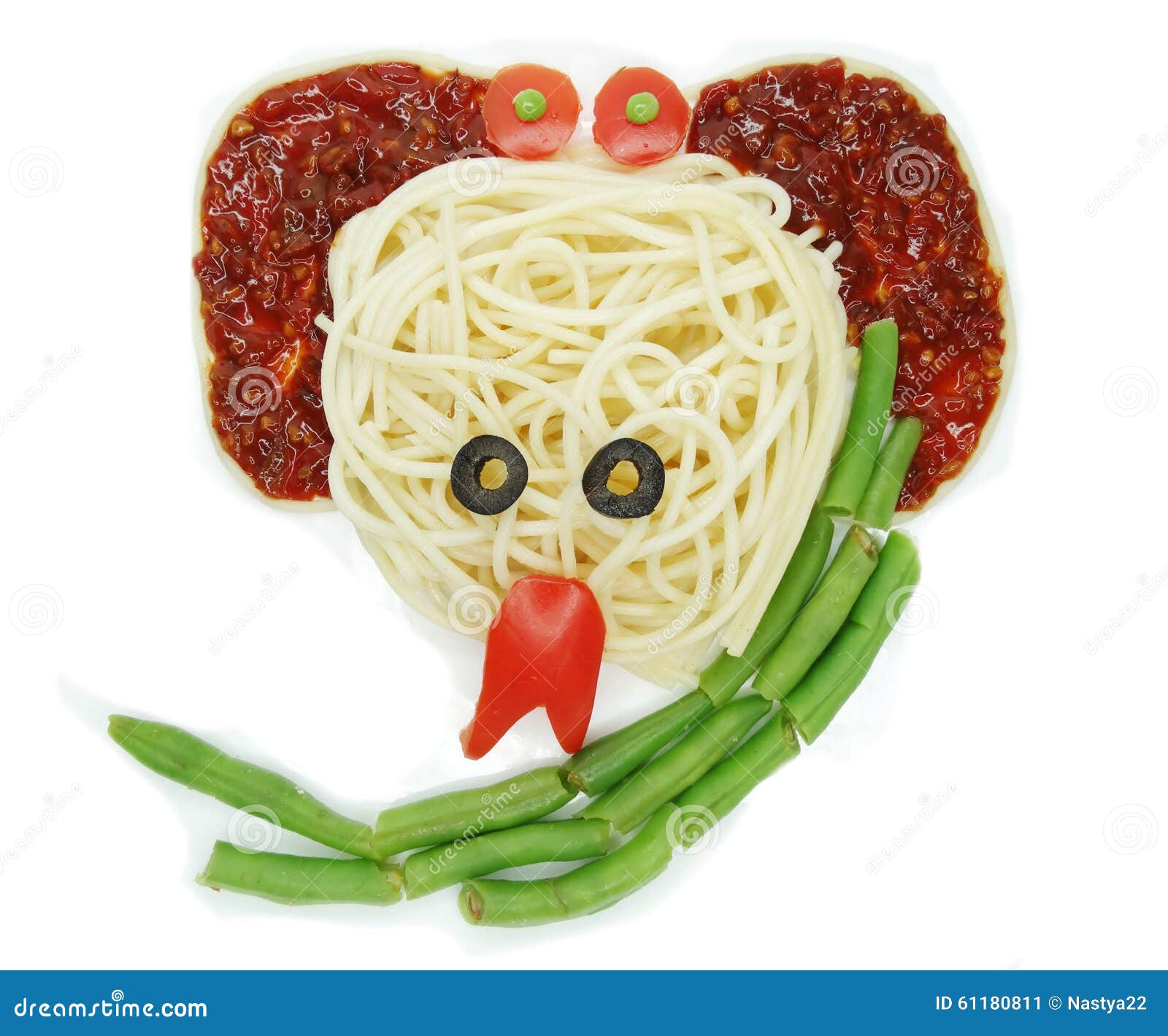 Creative Vegetable Food Dinner Snake Form Stock Image - Image of radish ...