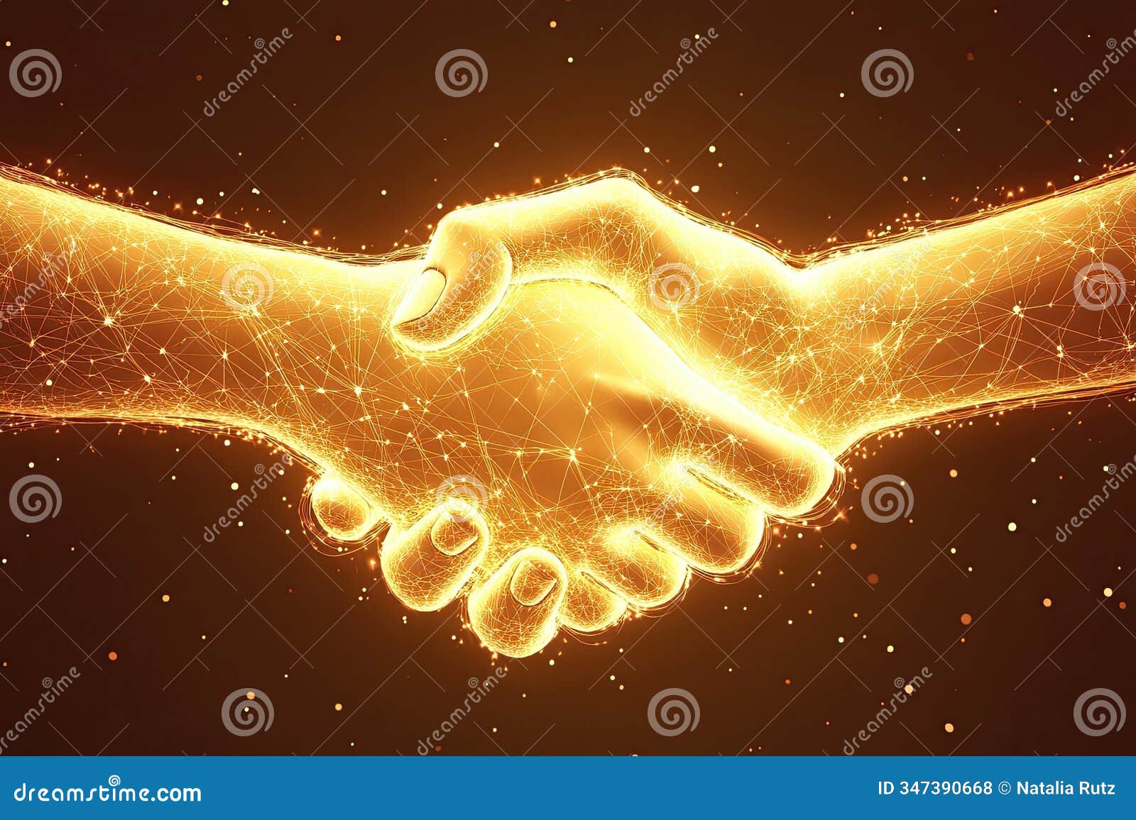 Creative Visualization of Trust in Banking with a Digital Handshake ...