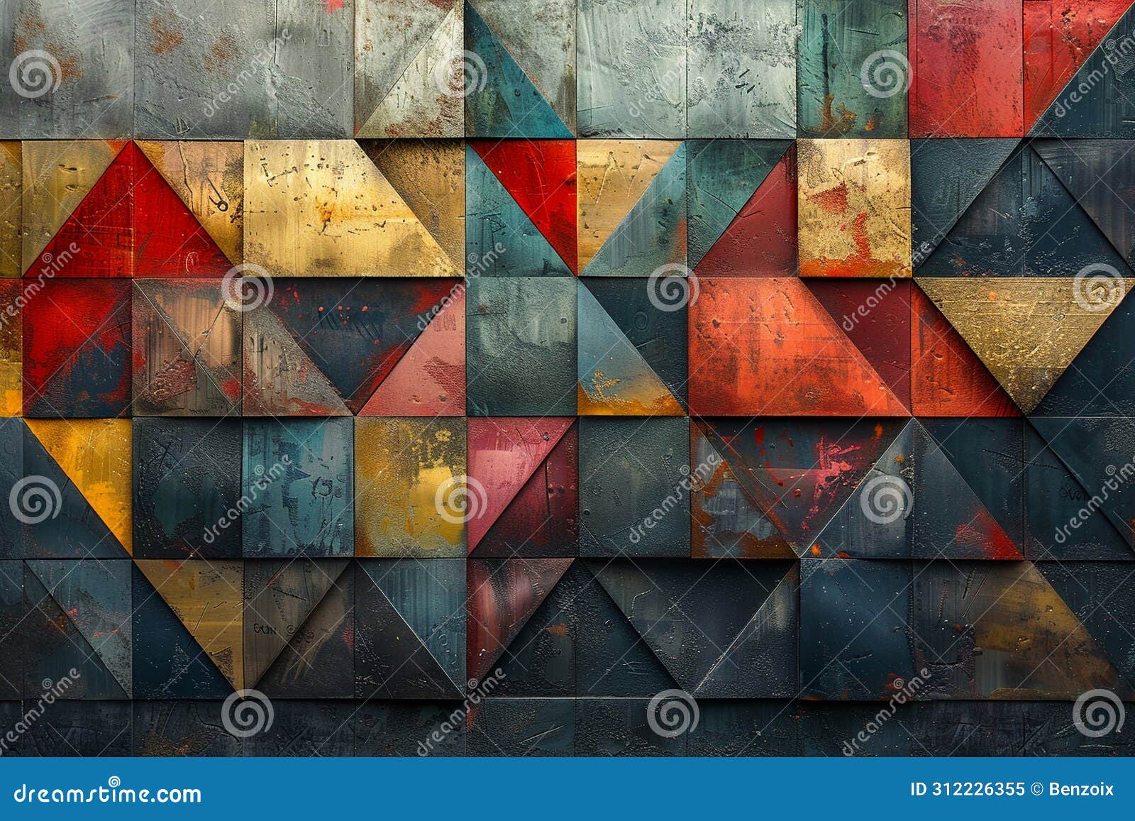 Creative Wallpapers with Geometric Patterns Stock Image - Image of ...