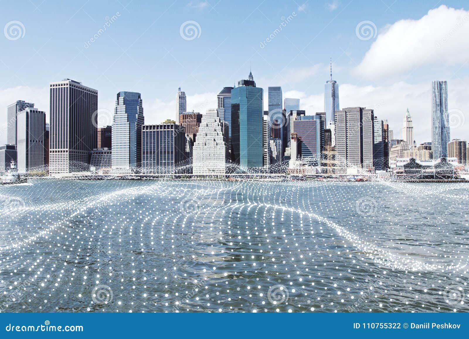 Creative city background editorial photography. Image of business ...