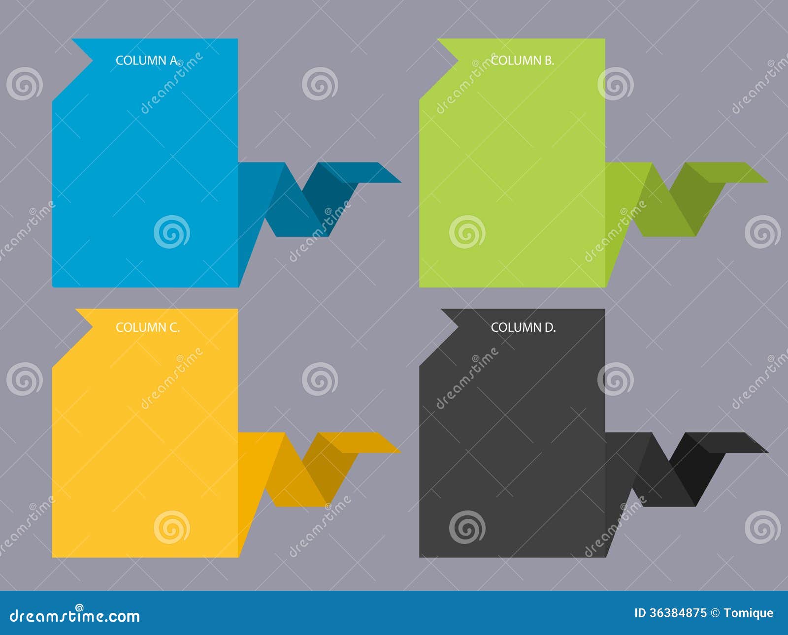 Creative web columns stock illustration. Illustration of dark - 36384875