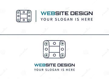 Creative Web Master Logo Template. Concept of Software Development Stock Vector - Illustration ...