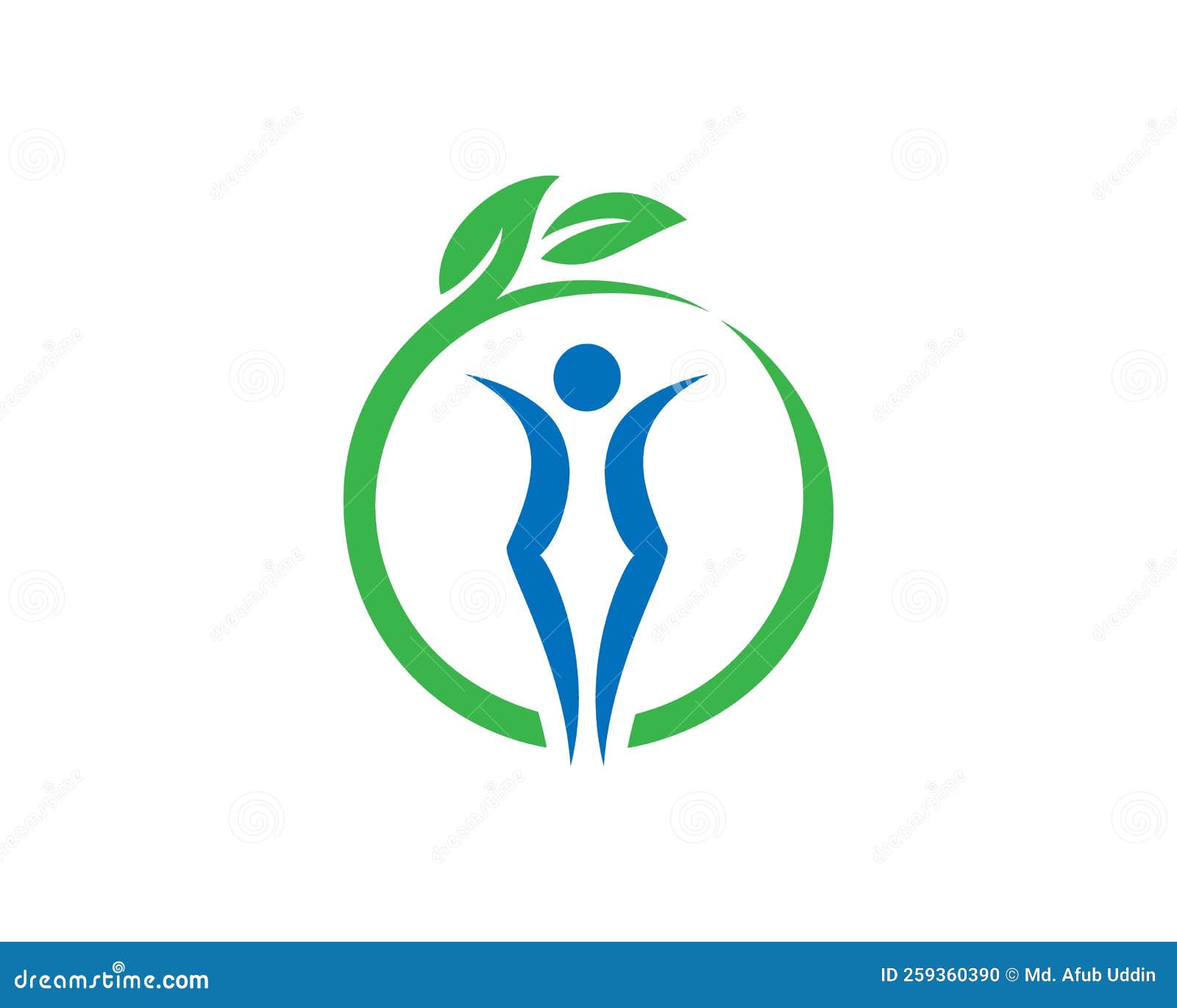 Creative Wellness Logo Design Stock Vector - Illustration of line, text ...