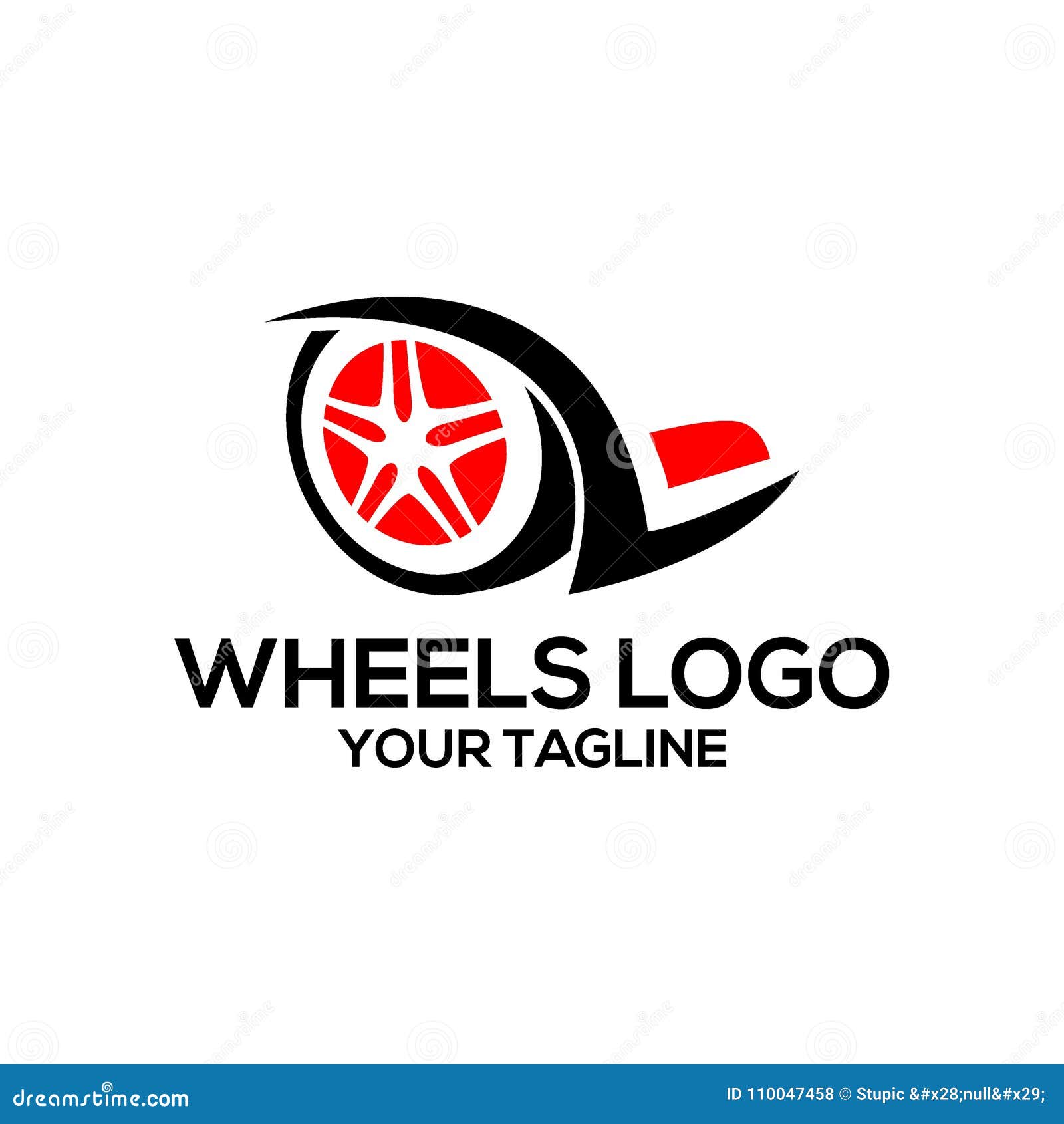 Creative Wheels Logo Vector Art Logo Stock Vector - Illustration of ...