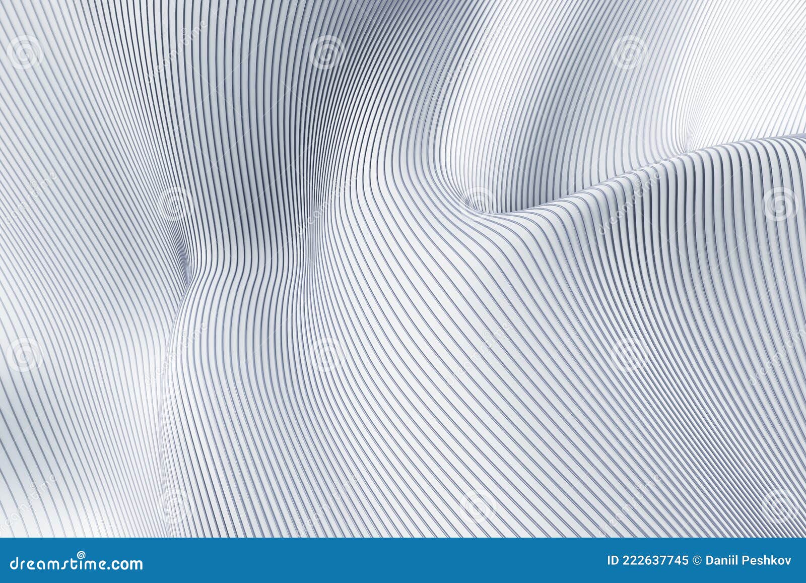 Creative White Lines and Curves Background. Stock Illustration ...