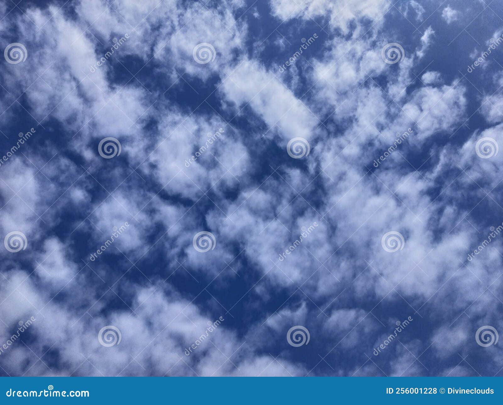 Artistic Stratus Clouds Visible in the Sky Stock Photo - Image of storm ...