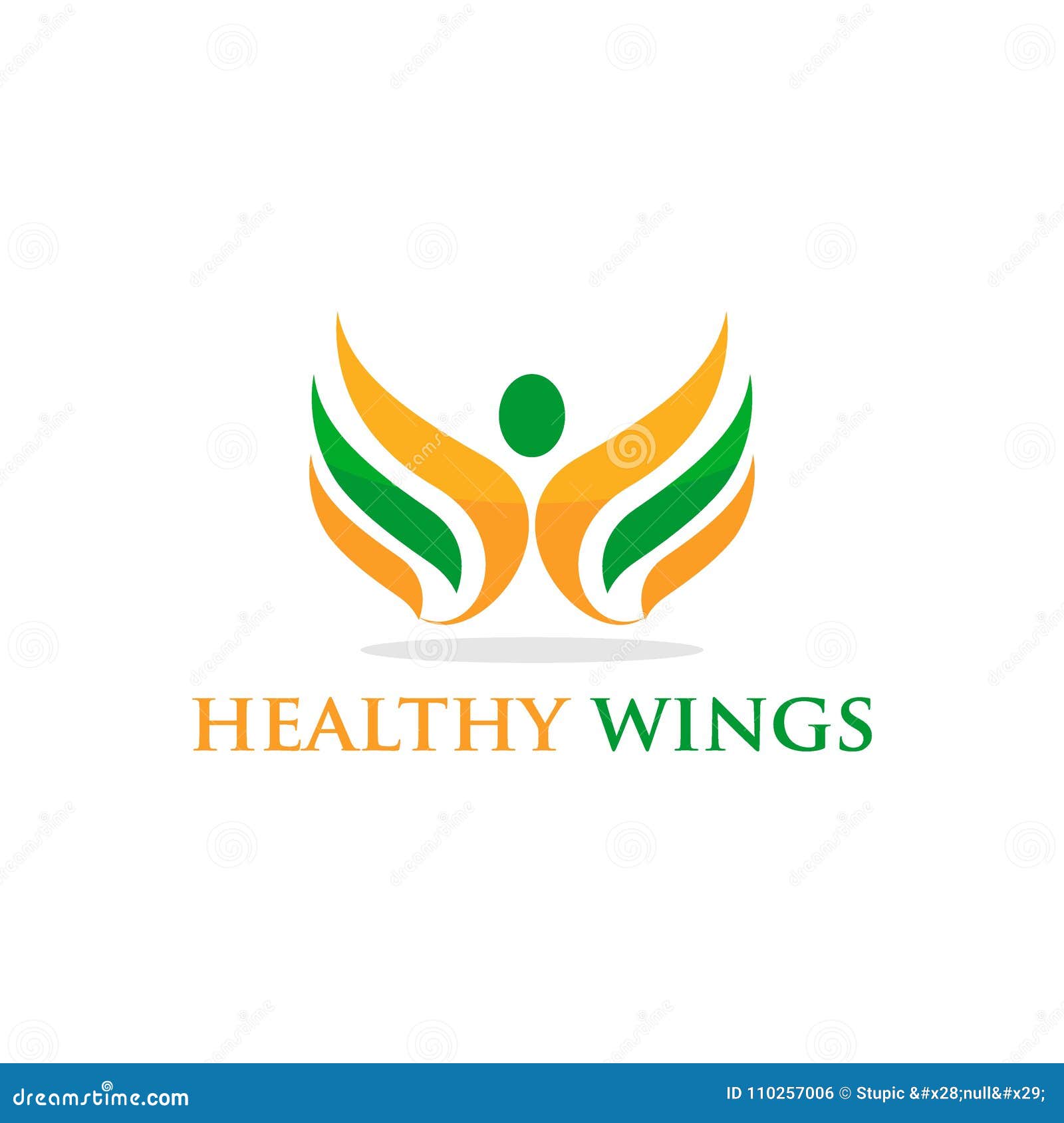 Creative Wings Logo Vector Art Logo Stock Illustration - Illustration ...