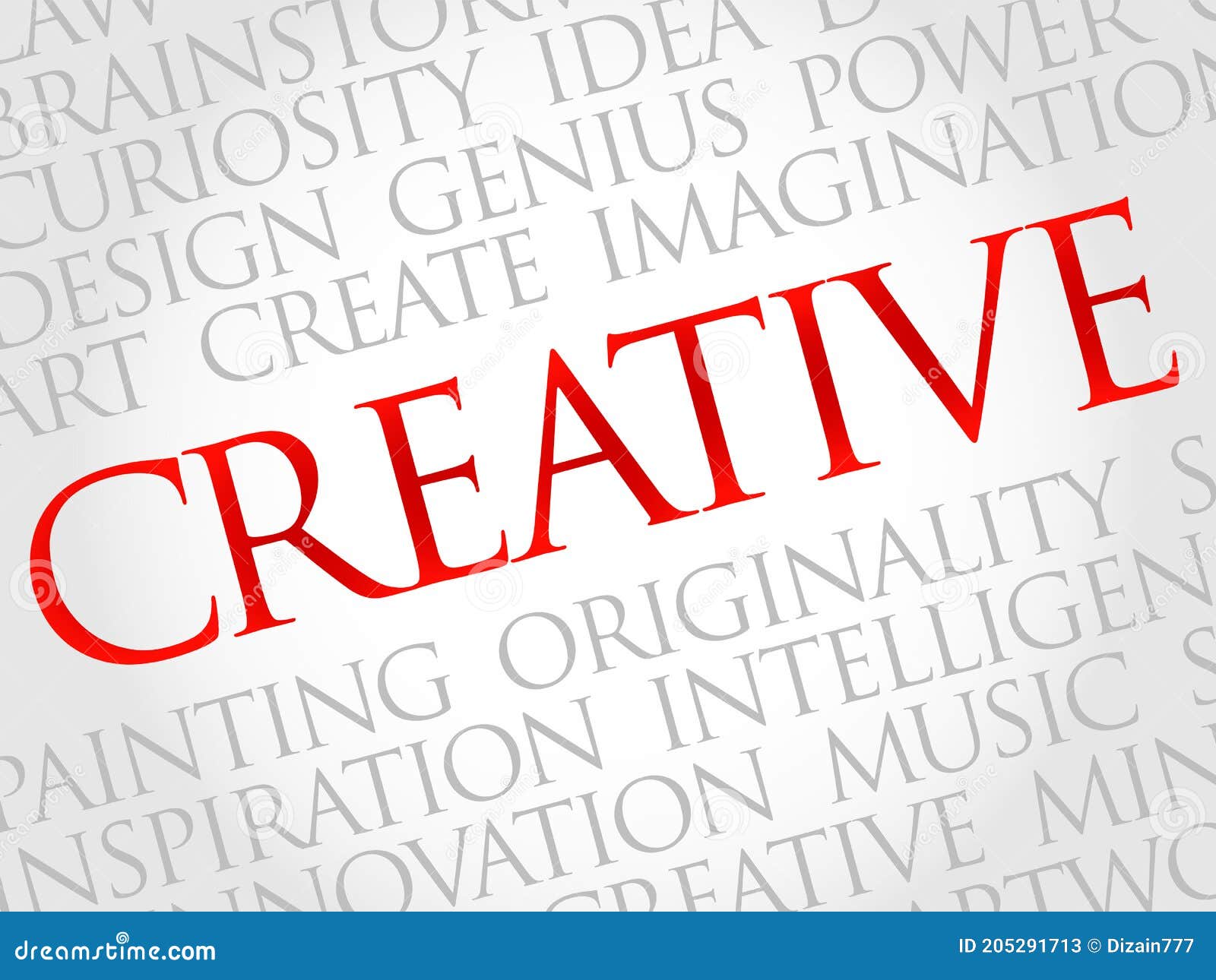 Creative word cloud stock illustration. Illustration of crossword ...