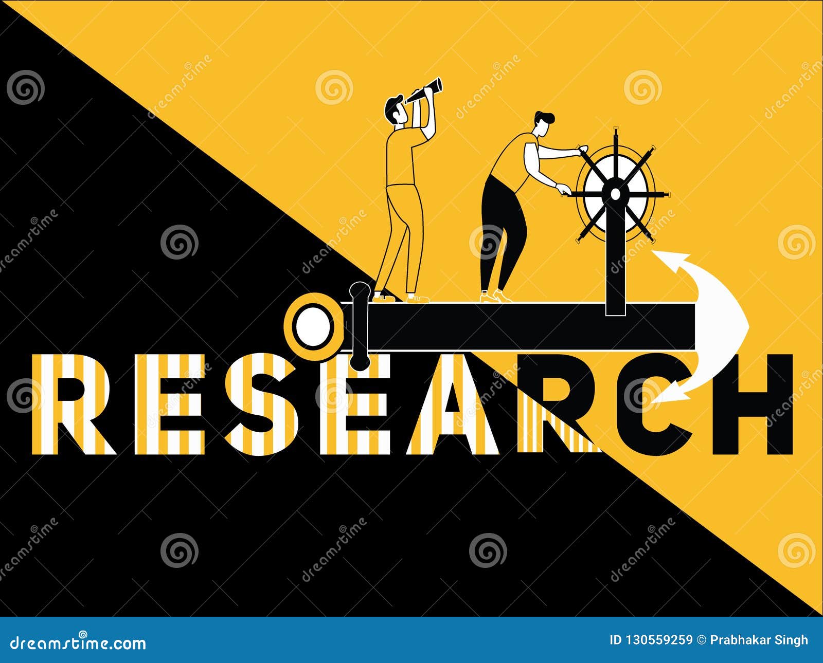 Creative Word Concept Research and People Doing Things Stock ...