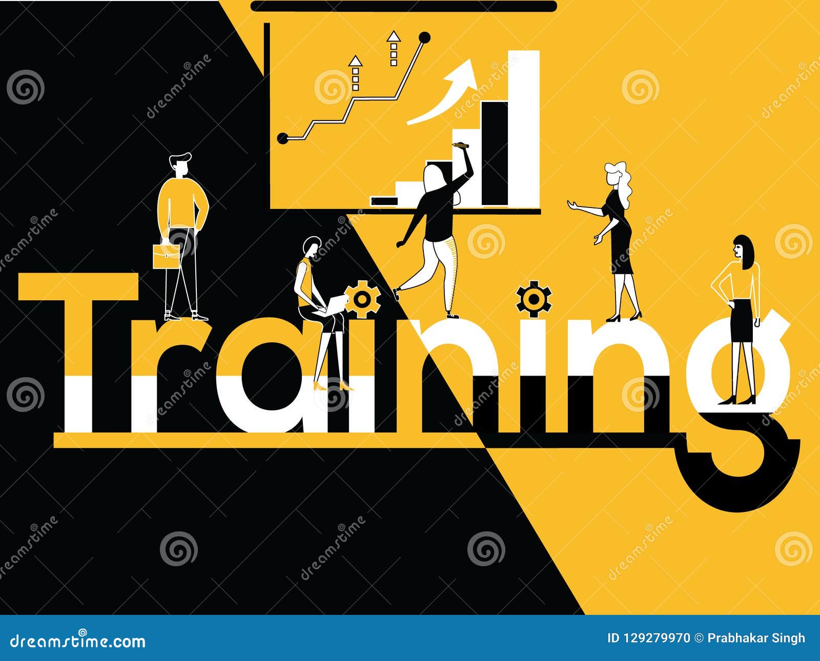 Creative Word Concept Training and People Doing Multiple Activities ...