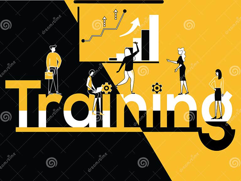 Creative Word Concept Training and People Doing Multiple Activities ...