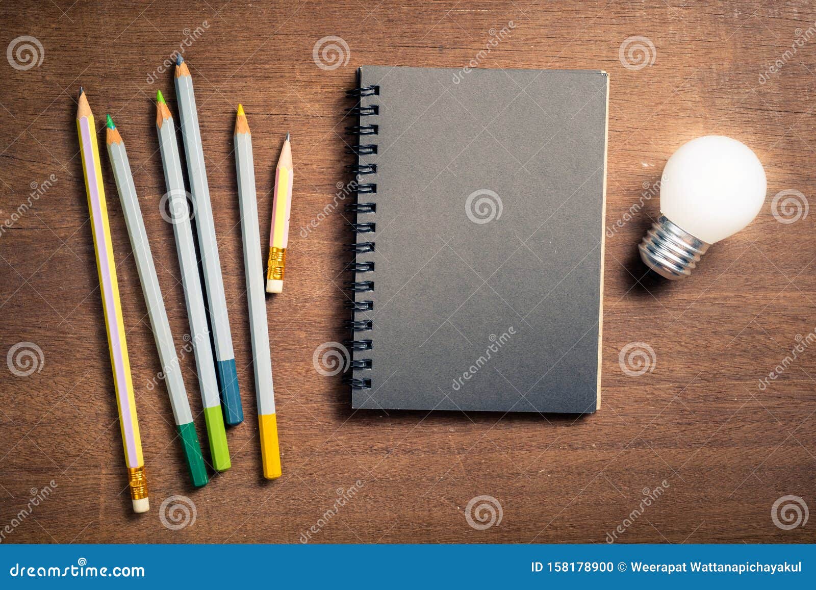 Creative Work with Writing Pad Stock Photo - Image of communication ...